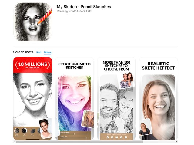 El conversor de imágenes a dibujos realistas | Descarga gratuita